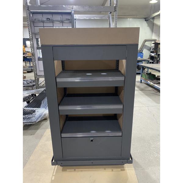 Quality Heavy - Duty End Cap Rack with Drawer for sale