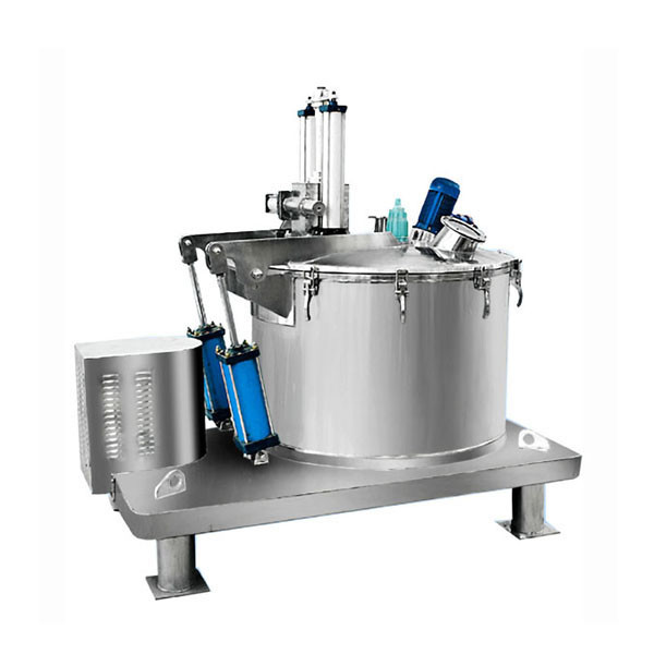 Quality Scraper Bottom Discharge Chemical Centrifuge Machine / Peeler Basket Centrifuge for sale