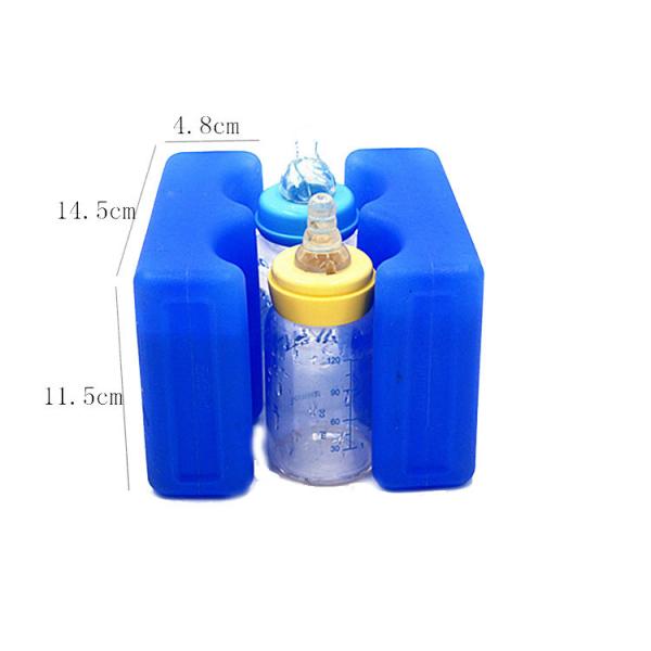Quality Waves Shape Reusable Breast Milk Ice Pack Hard Plastic Materials for sale