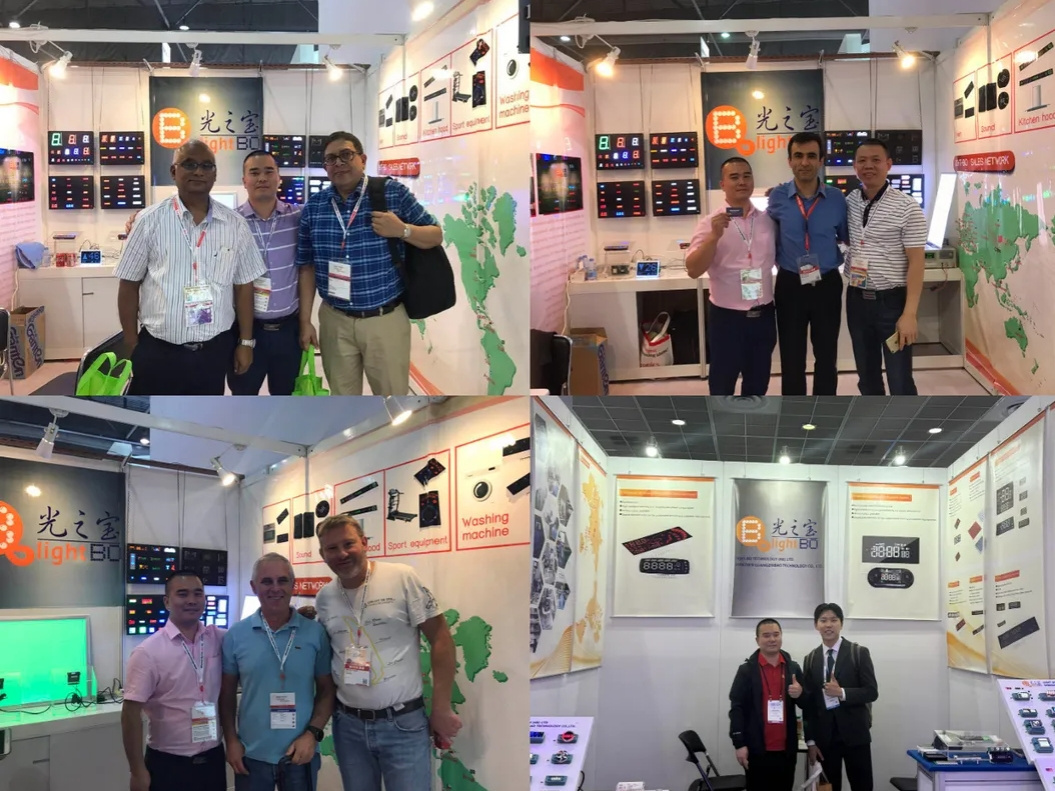 Company exhibition booth display
