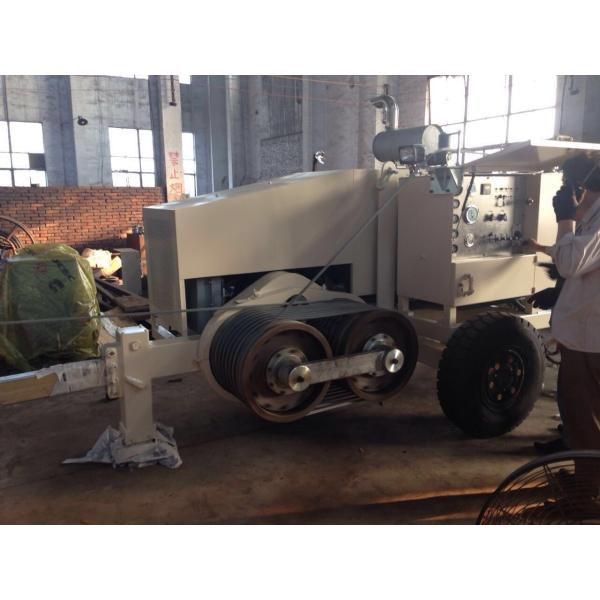 Quality 40KN Hydraulic Cable Puller With Diesel Engine for 220KV Transmission Line for sale