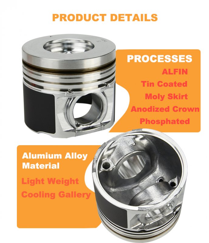 1KD Engine Piston packaging