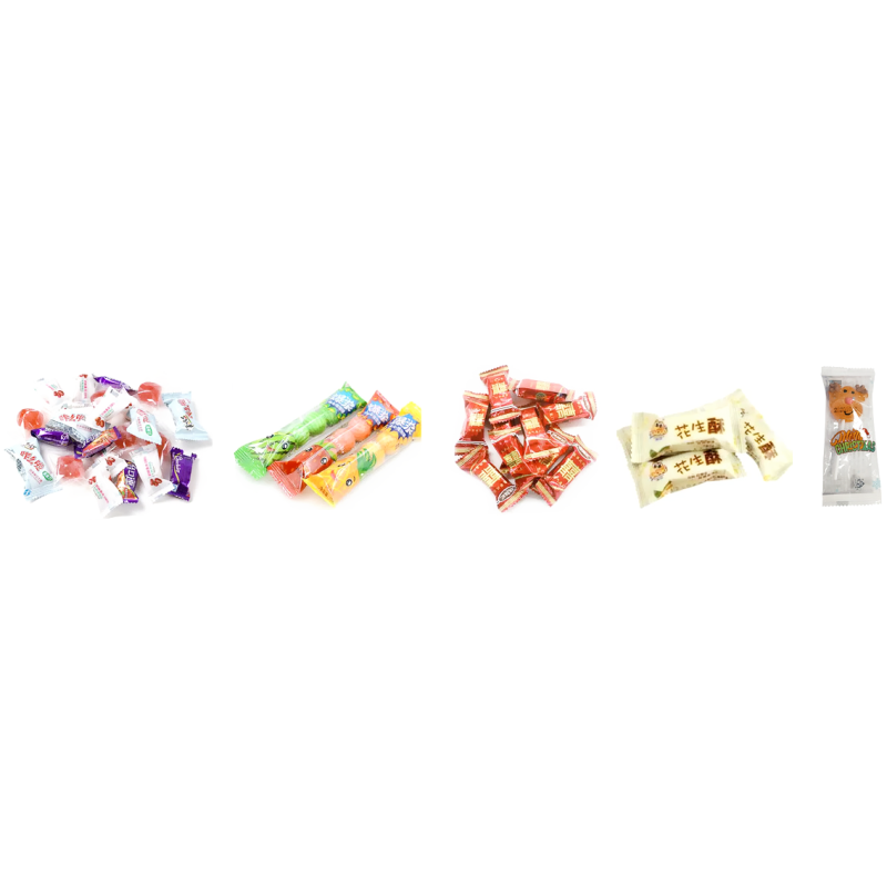 Candy Pillow Packaging Machine, Candy Pillow Wrapping Machine, Sweets Cake Candy Packaging Equipment / Machine 1