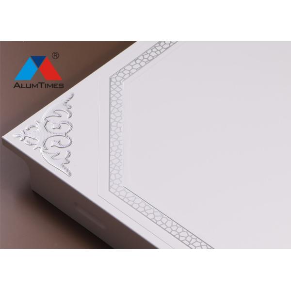 Quality Fireproof Powder Spraying 3d Drop Aluminum Ceiling Panels 300*300 for sale