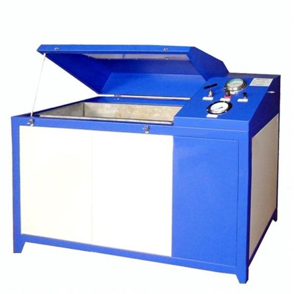 Quality 0.6-1Nm3/min Rubber Testing Equipment , Explosionproof Hydraulic Bursting Tester for sale