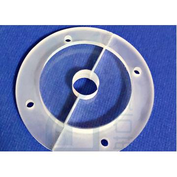 Quality Thick Fused Polished 20/40 Quartz Glass Plates for sale