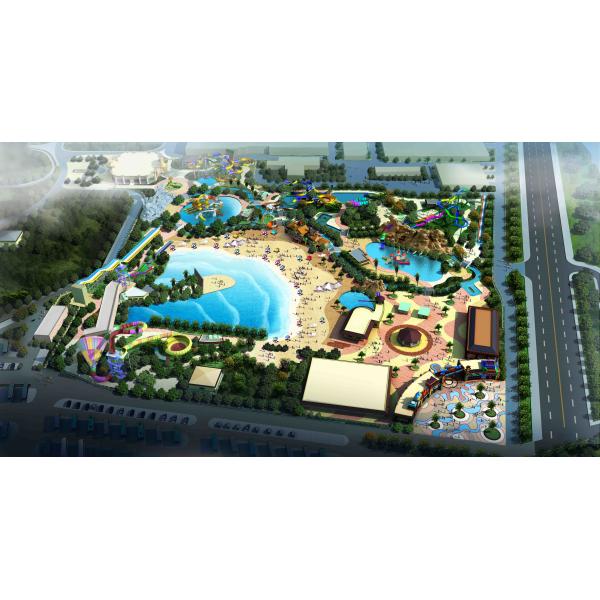 Quality Waterpark Project Amusement Park Construction For Play for sale