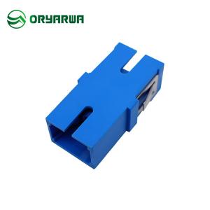 Quality CATV CCTV Fiber SC Adapter One Piece Molding With Ceramic Sleeve for sale