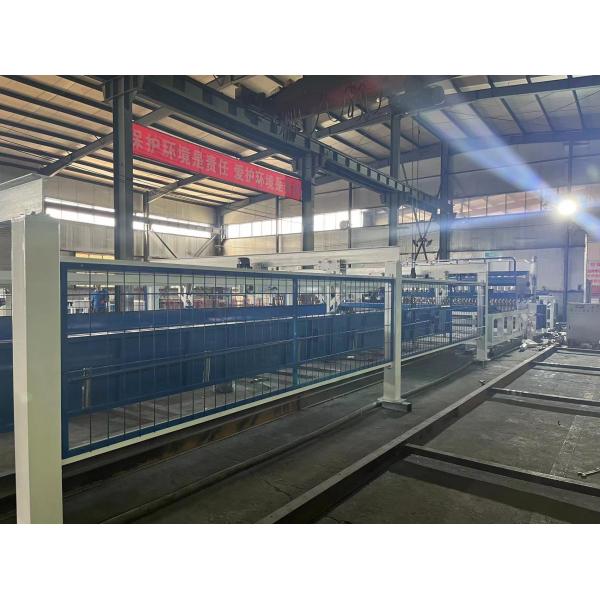 Quality 3000mm Mesh Length Reinforcing Mesh Welding Machine Automatic Cross Wire Feeding 6000kg - 10000kg for sale