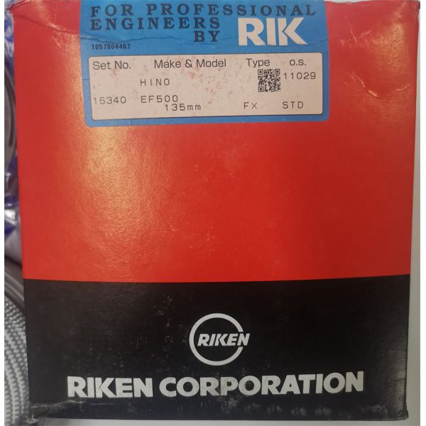 Quality HINO EF500 EG100 RIK Piston Ring for sale