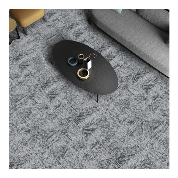 Quality Custom Triangle Printed Carpet Tiles For Home Offices 20