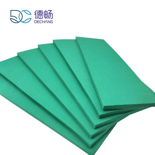 Quality Green Color EVA Ejection Rubber Material For Die Cutting Mould 55 Degree OEM for sale