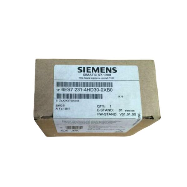 Quality SIEMENS SIMATIC PLC S7-1200  6ES7231-4HD30-0XB0 SM 1231 4 x Analog Input Signal modules for sale