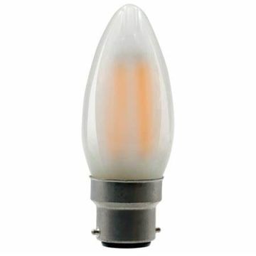 Quality Instant start COB 60mm C37 4W Edison Bulb LED globe filament for sale