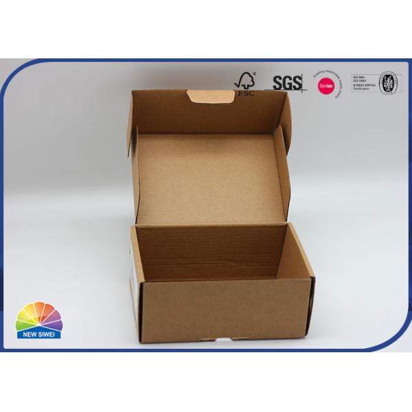Quality 4C Printed Matt Varnishing Corrugated Mailer Box Custom Logo Size for sale