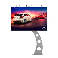 Quality Customized high end design IP65 p6 8000nits steel led billboards for sale for sale