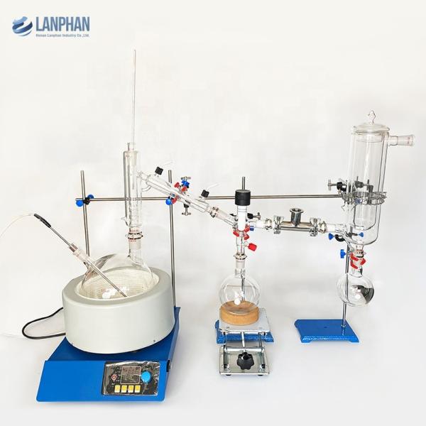 Quality CE 220v 2 Liter Short Path Distillation Equipment for sale