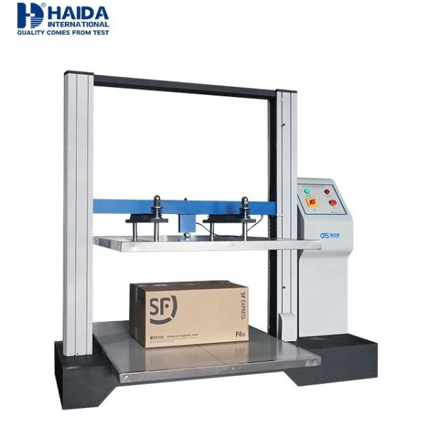 Quality ISTA Compression Test 20kN/2000kg Computer Control High Accuracy Packaging Box for sale
