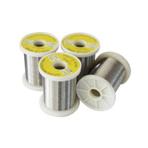 china Bright Surface Nichrome Wire Ni30Cr70 8.45 G/Cm3 Density 550 MPa