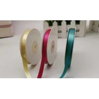 Quality Single Face Stitched Grosgrain Ribbon Environmental Friendly Material for sale