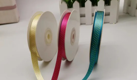 Quality Single Face Stitched Grosgrain Ribbon Environmental Friendly Material for sale