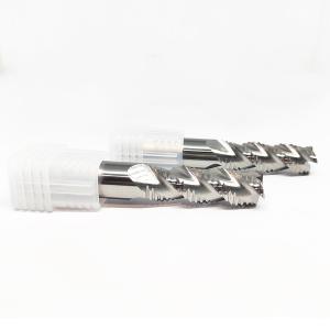 Quality 12mm 1/2 Inch Aluminum Roughing End Mill 3 Flutes Cnc Endmills for sale