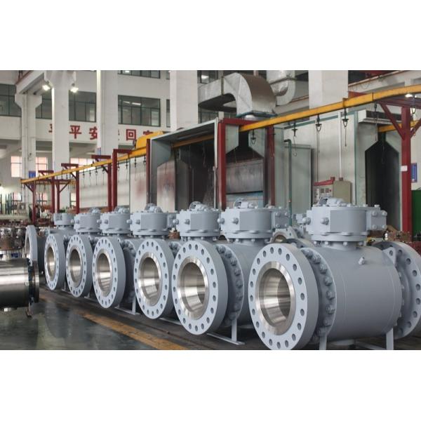 Quality 16 Inch Trunnion Mounted Ball Valve 600LB with Bleed Function for sale