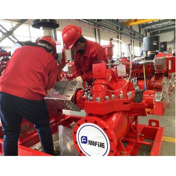 Quality Fire Fighting Double Suction Horizontal Split Case Pump 500 GPM UL Listed for sale