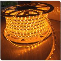 Quality Hot sale 50m yellow AC led strip 220V 5050 SMD 60LED/M Manufacturer for sale