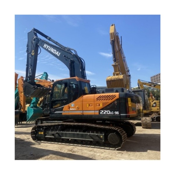 Quality Second Hand Hyundai 220 Used Excavator 22 Ton Hyundai R220 R220LC 220LC-9S R220-9s High Quality Low Price On Hot Sale for sale