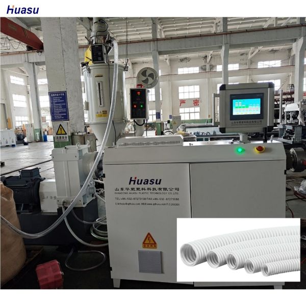 Quality Corrugated Pipe Production Line Extrusion Line Platform Facilitating Automated for sale
