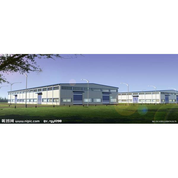 Quality Q235 Q345 Prefabricated Steel Frame House Metal Building Structures High for sale