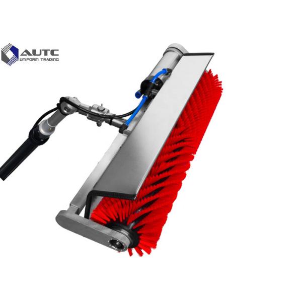 Quality Proof Solar Panel Brush , Solar Cleaning Brush Air Deflecting Galvanized Iron for sale
