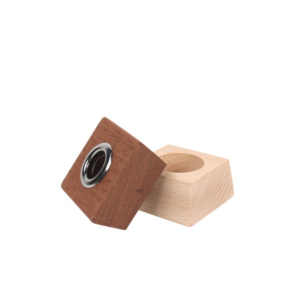 Quality Square Reed Diffuser Cap Wooden Perfume Bottle Lid 28 25 Thread for sale