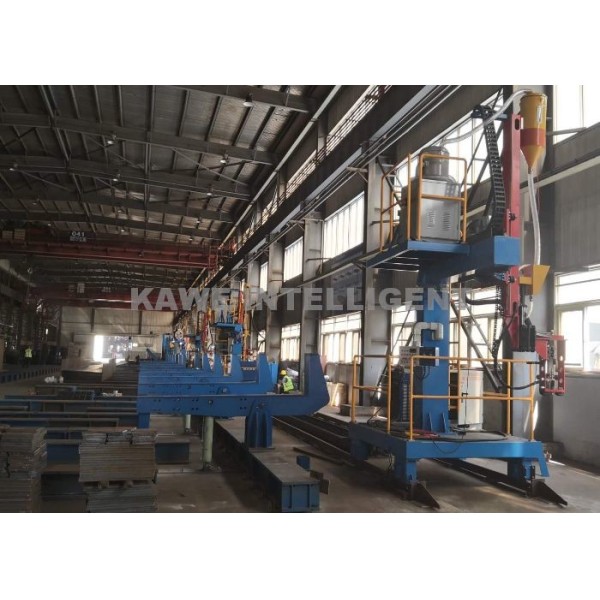Quality 2000-15000mm H Beam Gantry Welding Machine H Beam Welder Single Head for sale