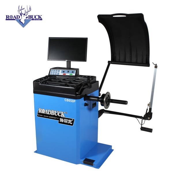 Quality Simple Control Panel Car Wheel Balancer Fast Detection Car Tire Balancing for sale