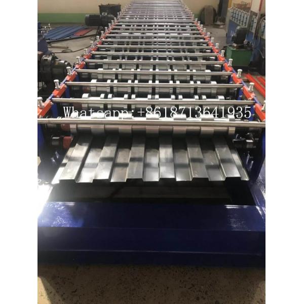 Quality PLC Controlled 2.5T Corrugated Roof Sheet Roll Forming Machine For Efficient for sale