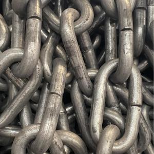 Quality 76mm Grade3 High - Strength Alloy Steel Spray Paint Stud Link Anchor Chain for sale