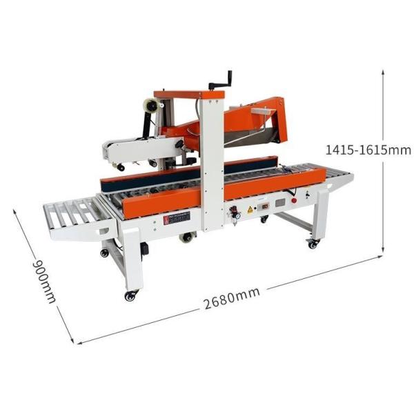 Quality Full Auto Flaps Folding Sealing Adhesive Tape Carton Sealer Machine for Paper for sale