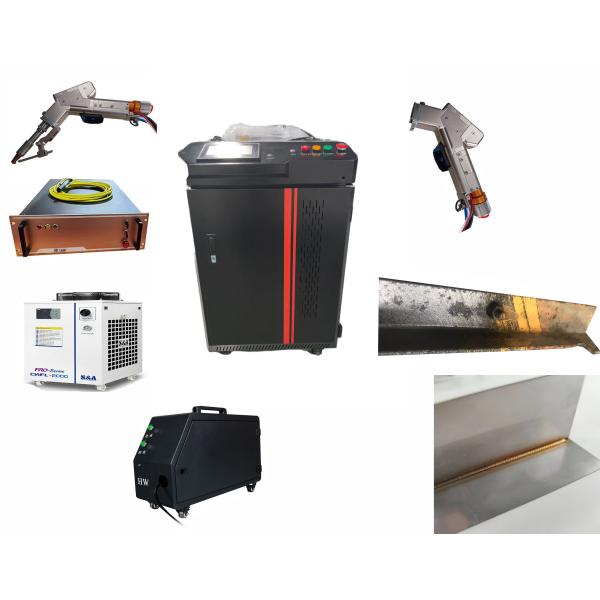 Quality 2kw Portable Laser Welding Machine Three In One Multifunctional for sale