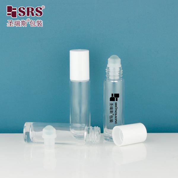 Quality BLPM-10ML Transparent Mold Glass Roll On Bottle For Nail Oil Massage No Leakage for sale