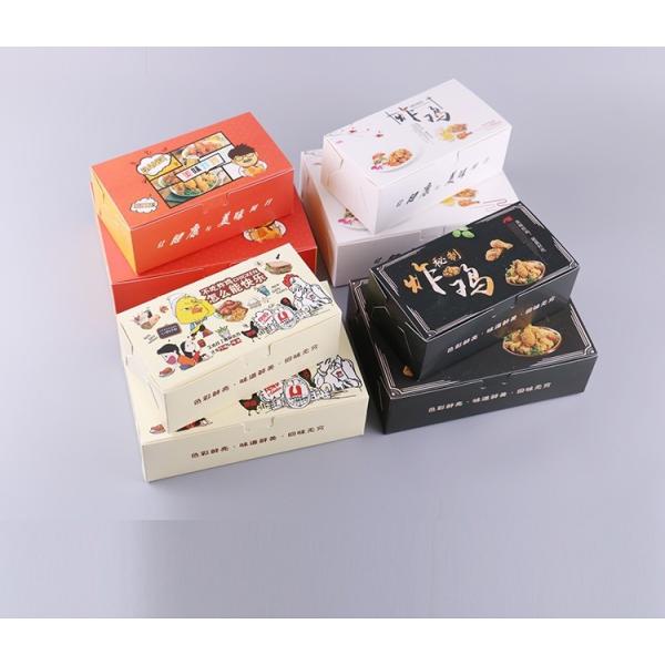Quality Instant Fried Chicken Length 21mm Custom Food Packaging Boxes for sale