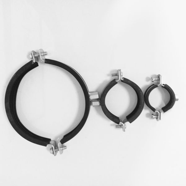 Quality OEM Nut Strut Channel Pipe Clamp EPDM Rubber Insert Drainage tubes for sale