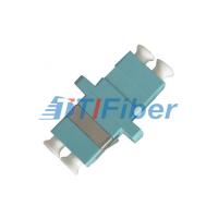 Quality Telecom Blue Color Duplex LC Fiber Optic Adapter Ceramic Sleeve for sale