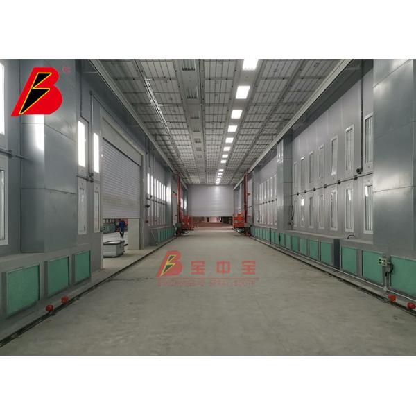 Quality 10um Electrostatic Industrial Spray Paint Booth By Smart Control System for sale