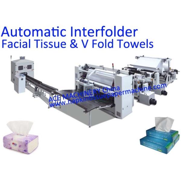 Quality Full Automatic Facial Tissue Paper Machine With Log Saw Soft Packing Machine for sale