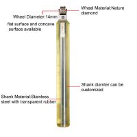 Quality 90pcs Natural Diamond Dull Wheel Background Tools for sale