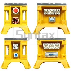 Quality Syntax AU2 5P 63A 400V IP67 Waterproof Portable Distribution Box with HDPE for sale