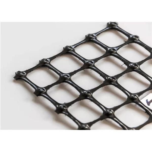 Quality Tunnel Reinforcement Width 3.9m 30KN Biaxial Plastic Geogrid for sale