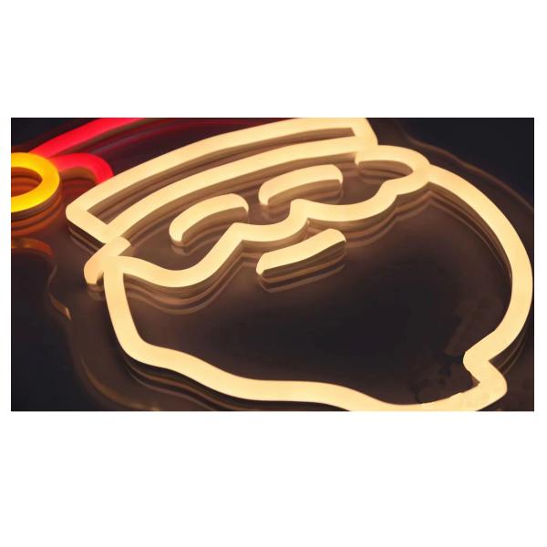 Quality Customization Wedding Decorative Christmas Hat Shaped Led Neon Sign Led Light for sale